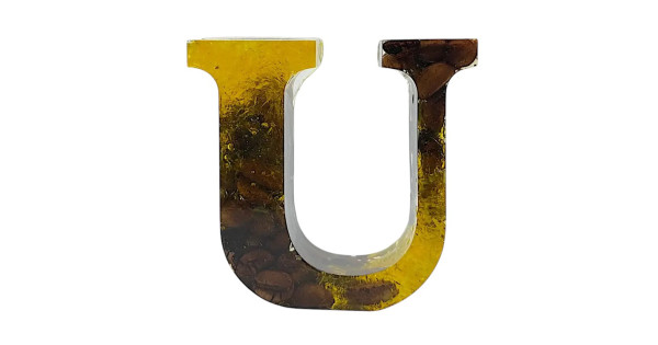 Декоративен елемент буква U кафе